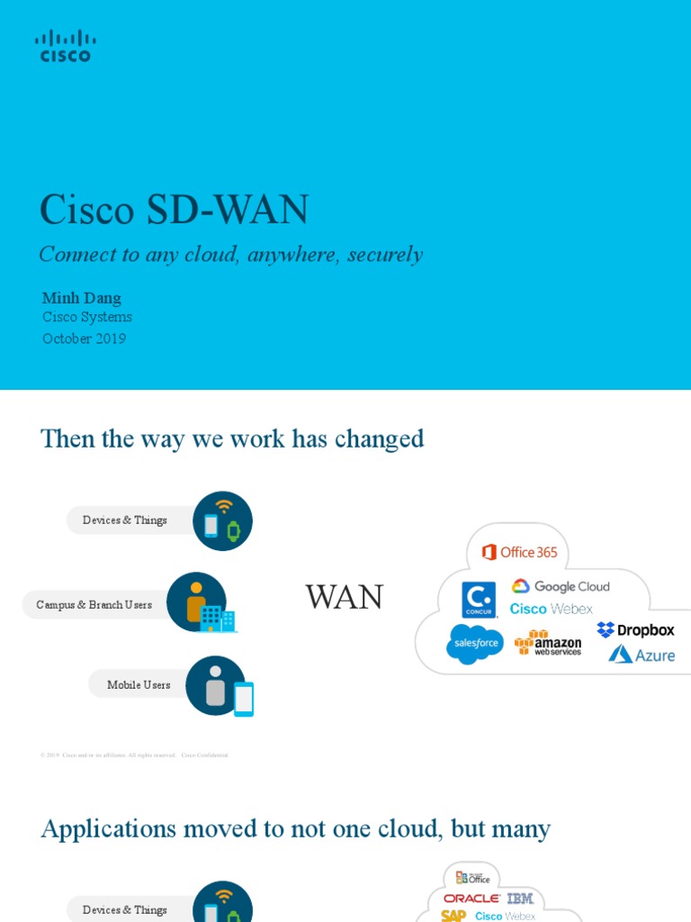 Cisco Sd Wan Connect To Any Cloud Anywhere Securely Download Free