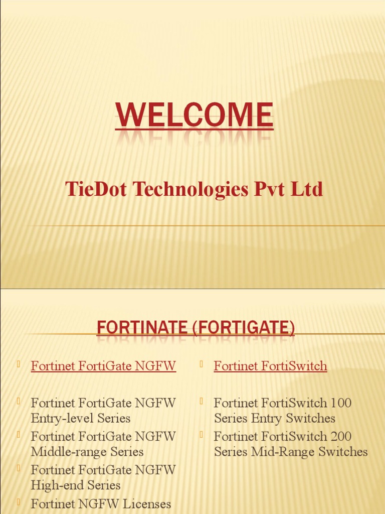 Fortinet | PDF | Firewall (Computing) | Transport Layer Security
