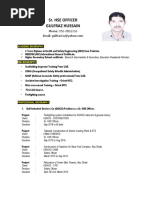 WORK PERMIT RECEIVER RESUME Latest | PDF