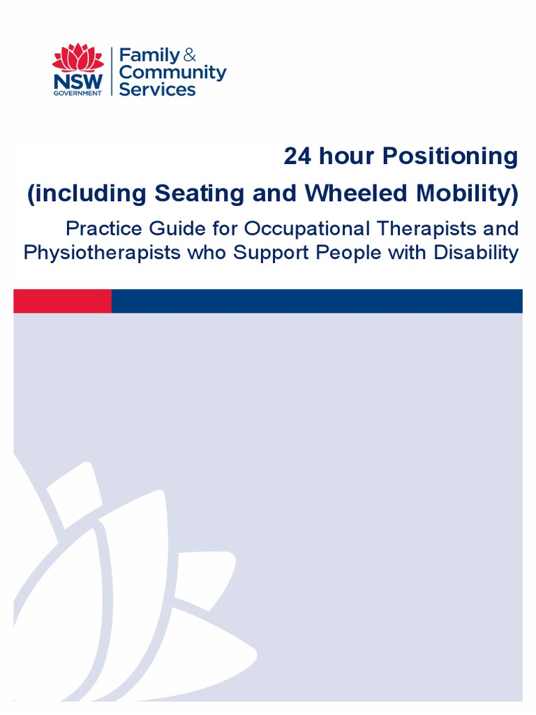 24 Hour Positioning Practice Guide | PDF | Pelvis | Scoliosis