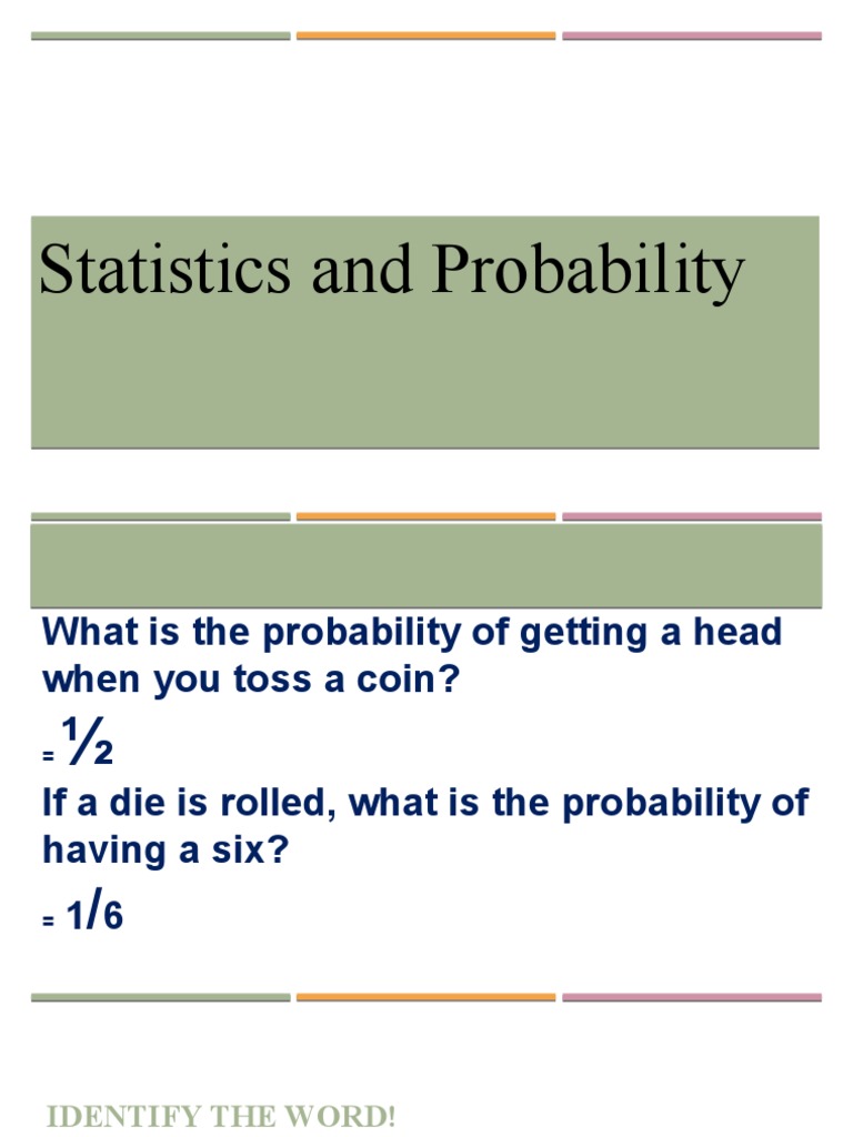 Random Variables Pdf Probability Distribution Variance
