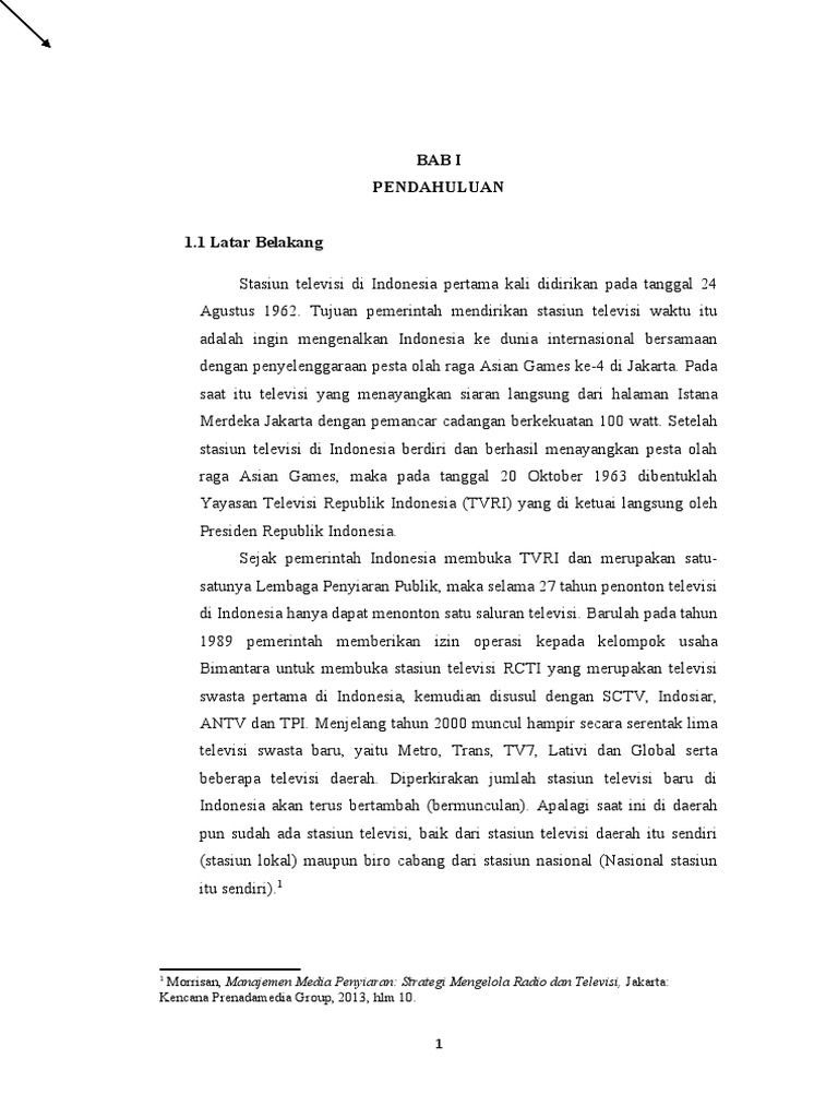 Strategi Program Siaran TVRI | PDF