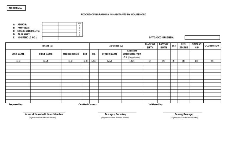 Rbi Form A | PDF