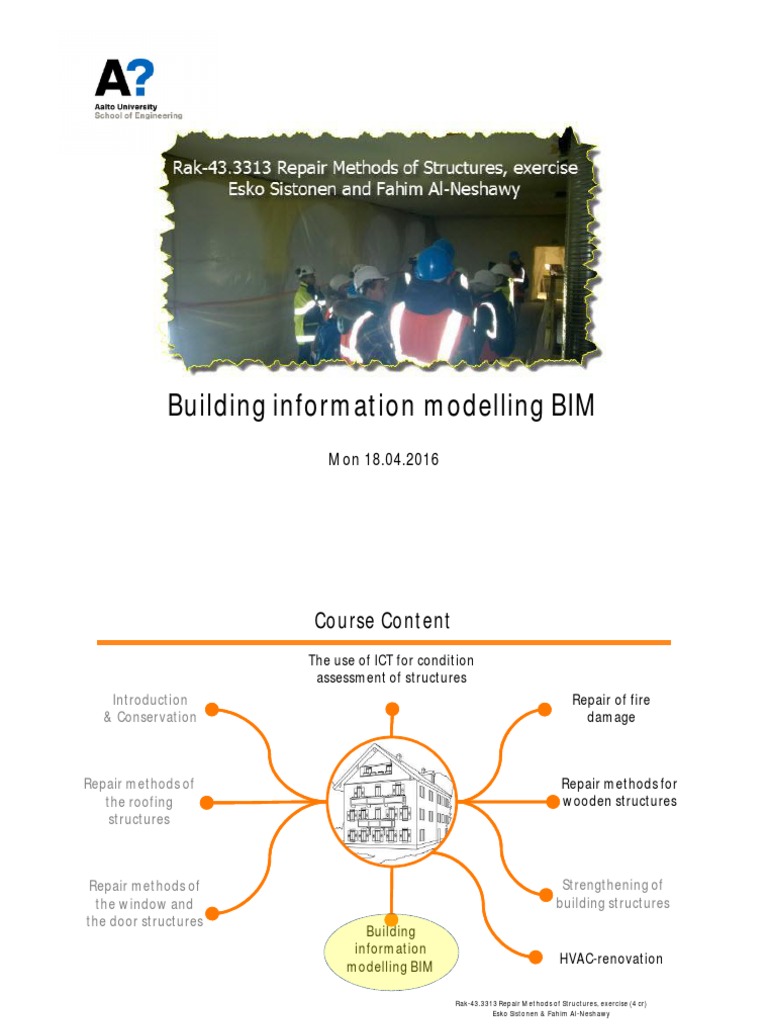 BIM in Structural Repair Methods | PDF | Building Information Modeling ...