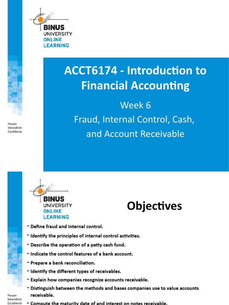Fraud and Internal Control in Accounting | PDF | Internal Control | Bad ...