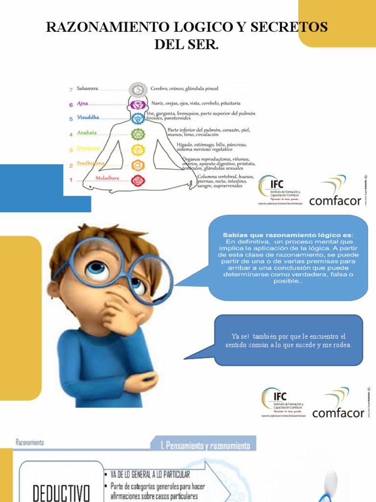 Presentación Oficial IFC Comfacor-RAZONAMIENTO LOGICO | PDF