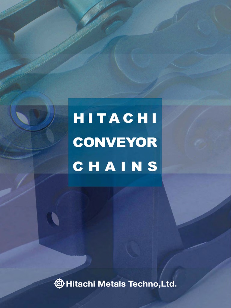Hitachi Conveyor Chains Guide | PDF | Strength Of Materials | Heat Treating