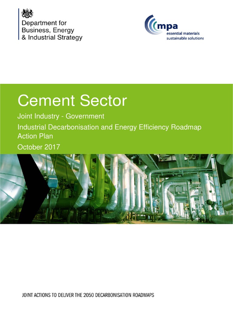 Cement Decarbonisation Action Plan | PDF | Low Carbon Economy ...