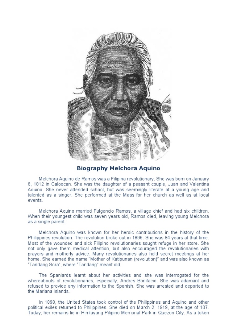 Melchora Aquino Image