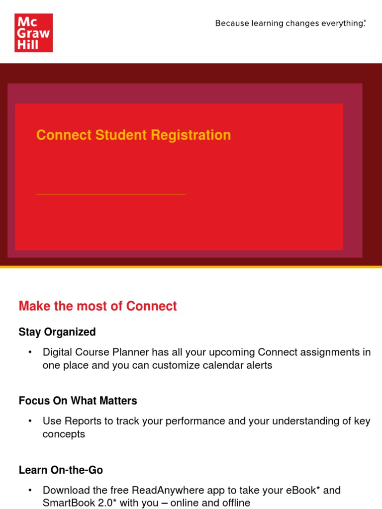 Connect Student Registration | PDF | Password | Cyberspace