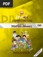 MAPEH 6 - MUSIC PPT Q3 W2 - Structure of Musical Form | PDF | Art