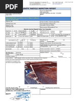 ET NDT Sample Test Report Format | PDF