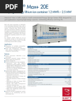 Tesla Megapack Datasheet | PDF | Photovoltaics | Photovoltaic System