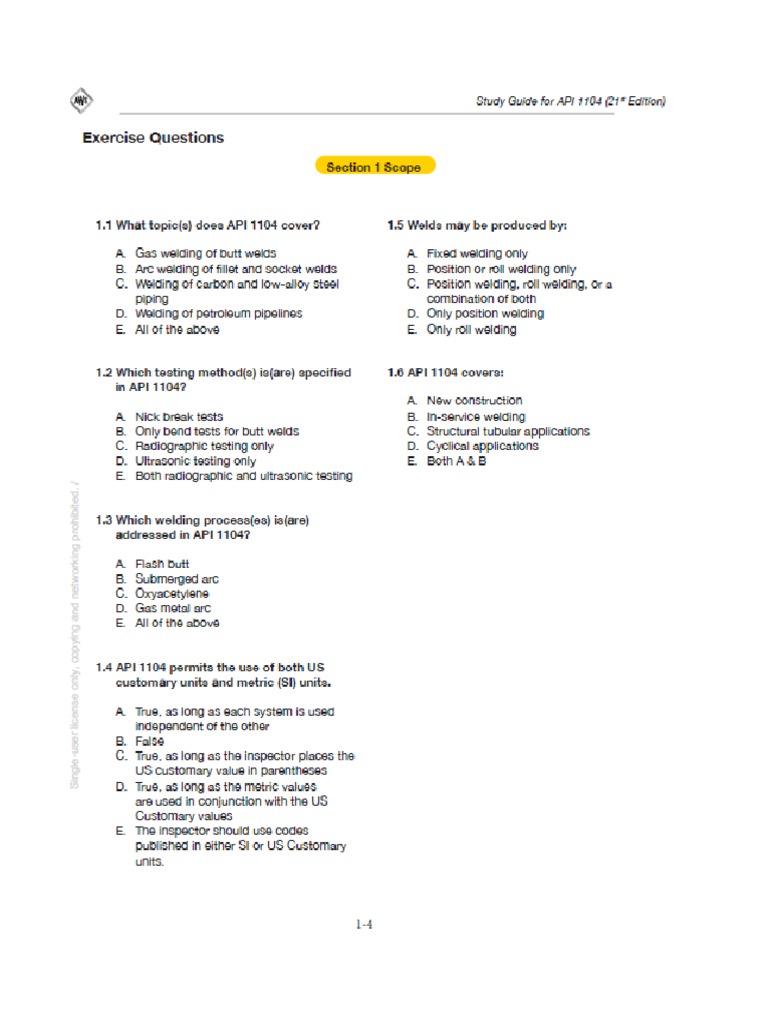 API 1104 - PARTE 1 Libro | PDF