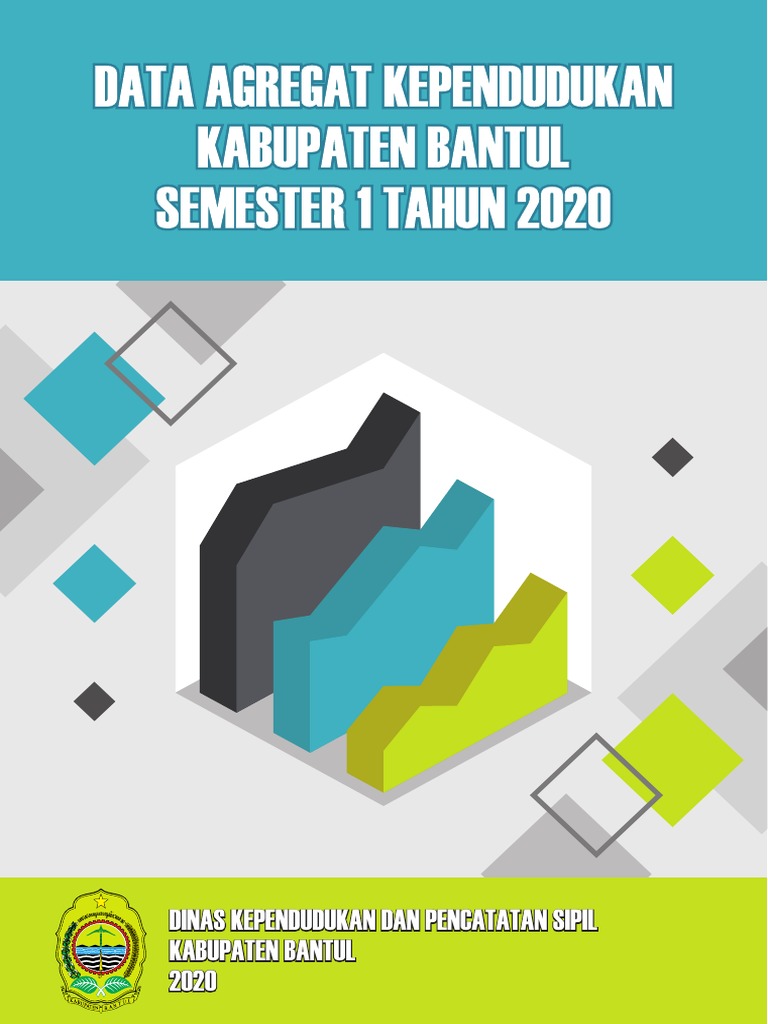 Buku Data Agregat Kependudukan Kabupaten Bantul Semester I Tahun 2020 | PDF