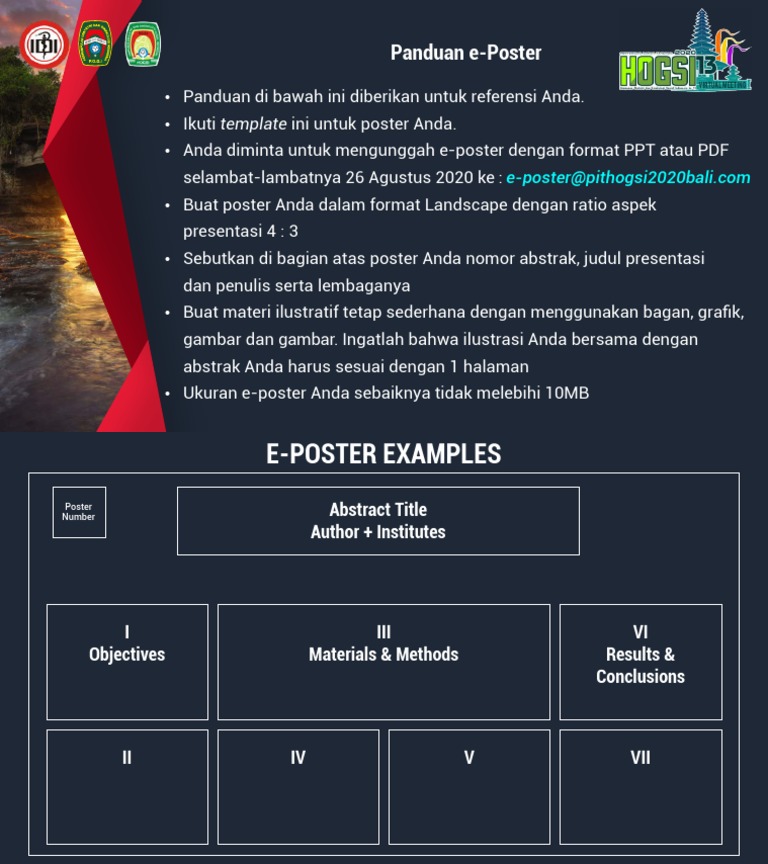 Panduan E - Poster | PDF