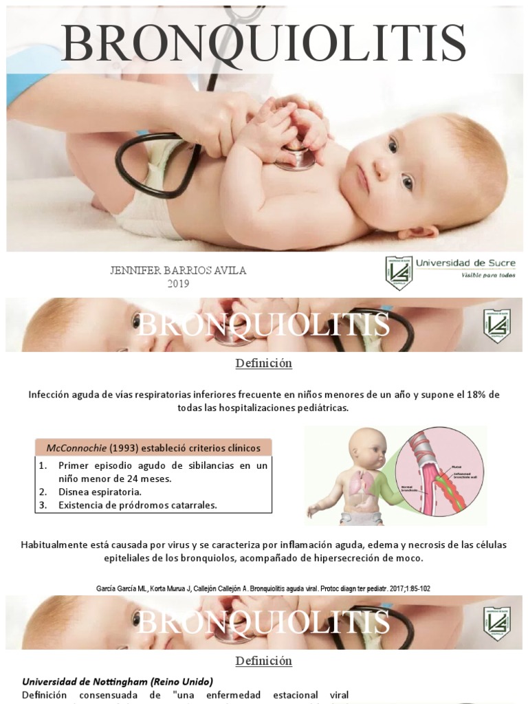 Bronquiolitis Completo | PDF | Tos | Ciencias de la Salud