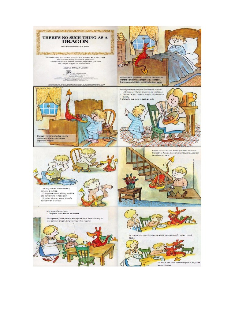 There S No Such Thing As A Dragon Jack Kent Cuento-del-DRAGÓN | PDF