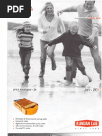 Cable Sizes Chart | PDF