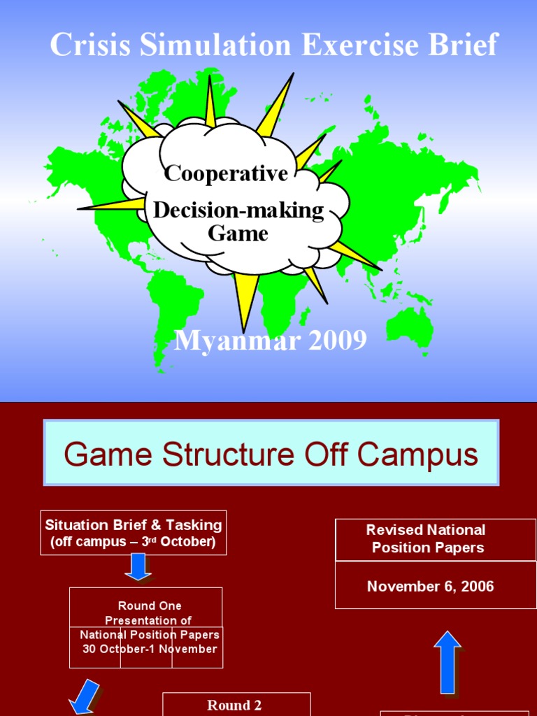 Thayer Myanmar Crisis (Military Coup) Simulation Exercise | PDF ...