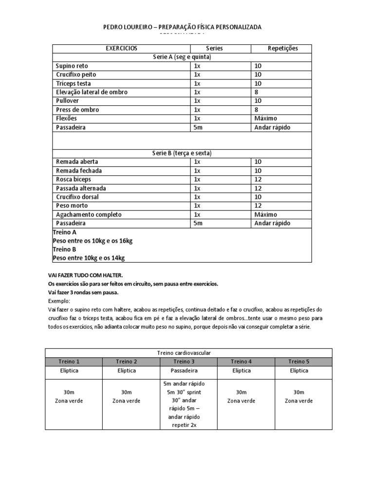 Treino de Força Resistente | PDF | Musculação | Anatomia humana