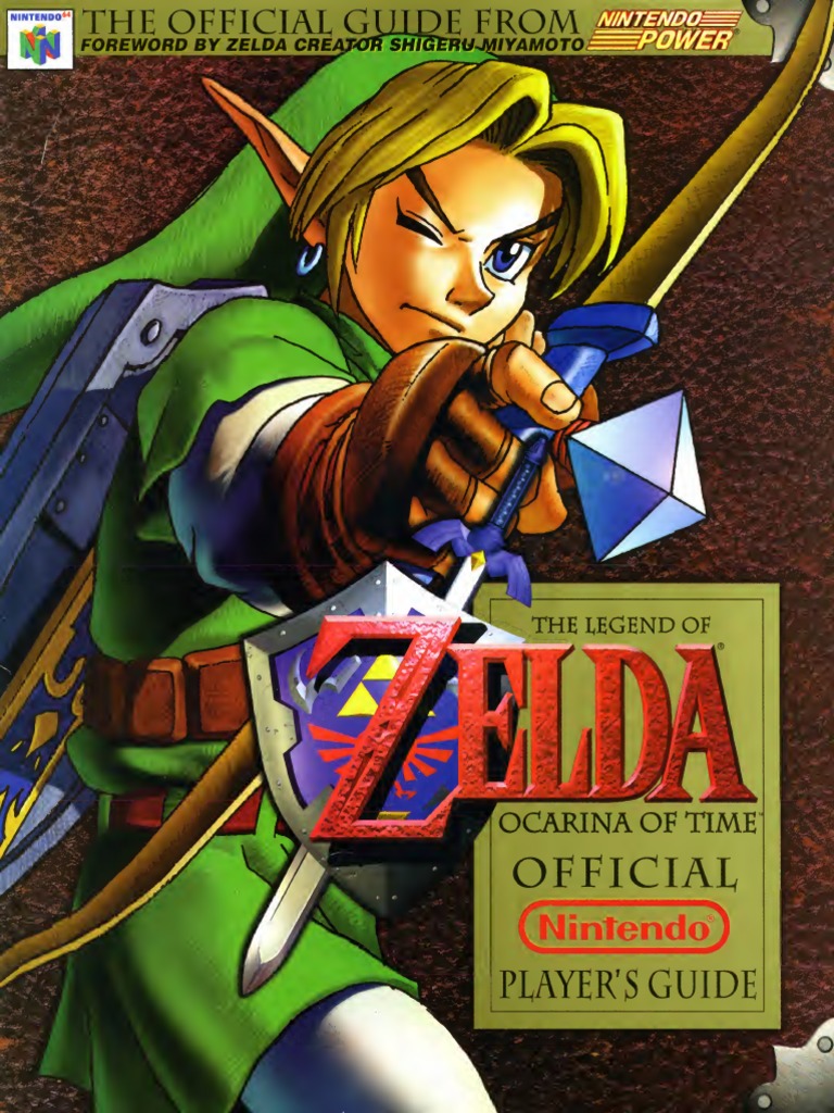 Nintendo Players Guide N64 Legend of Zelda Ocarina of Time Text | PDF ...