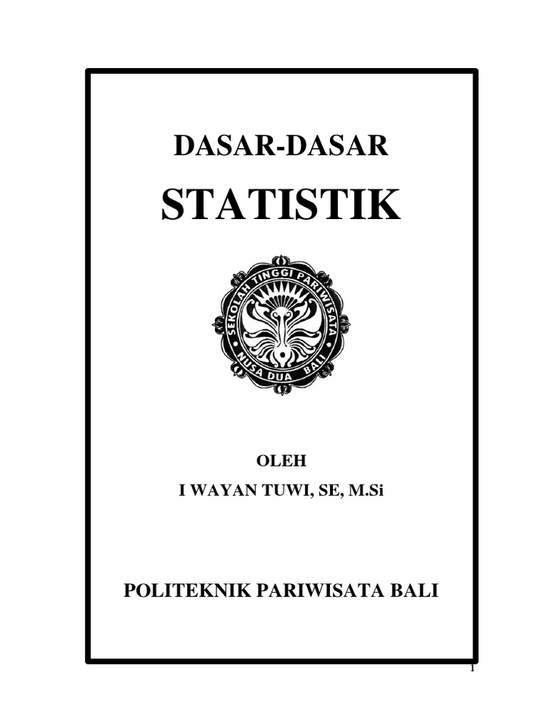 Buku Statistik | PDF