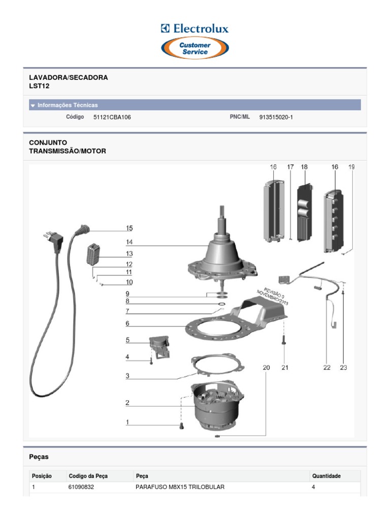 lst12 Vista Explodida Conjunto Motor | PDF