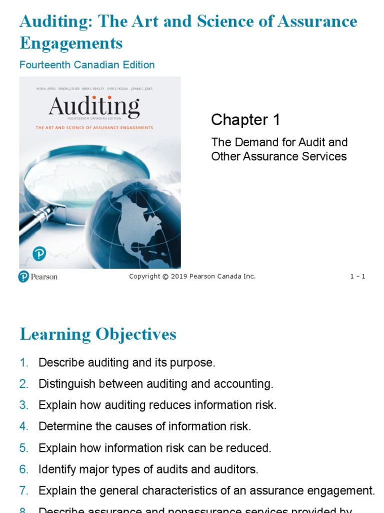 Auditing (Arens) 14e Chapter 1 PowerPoint Slides | PDF | Financial ...