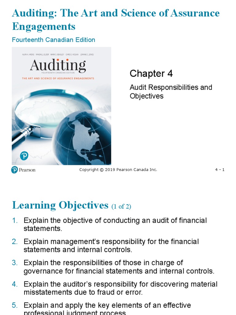 Auditing (Arens) 14e Chapter 4 PowerPoint Slides | PDF | Internal ...