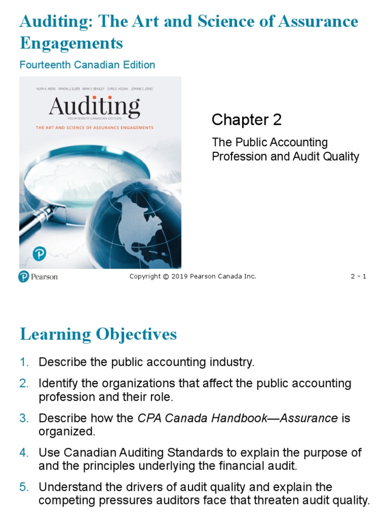 Auditing (Arens) 14e Chapter 2 PowerPoint Slides | PDF | Financial ...