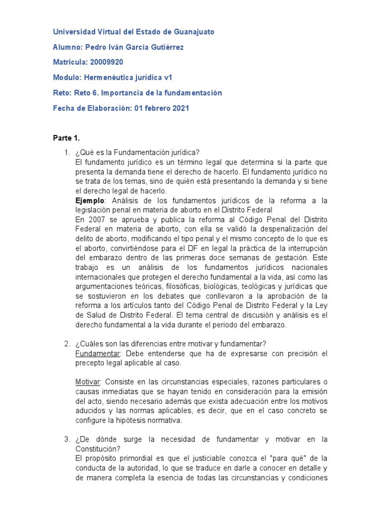 Garcia Ivan R6 U3 | PDF | Principios éticos | Etica Aplicada