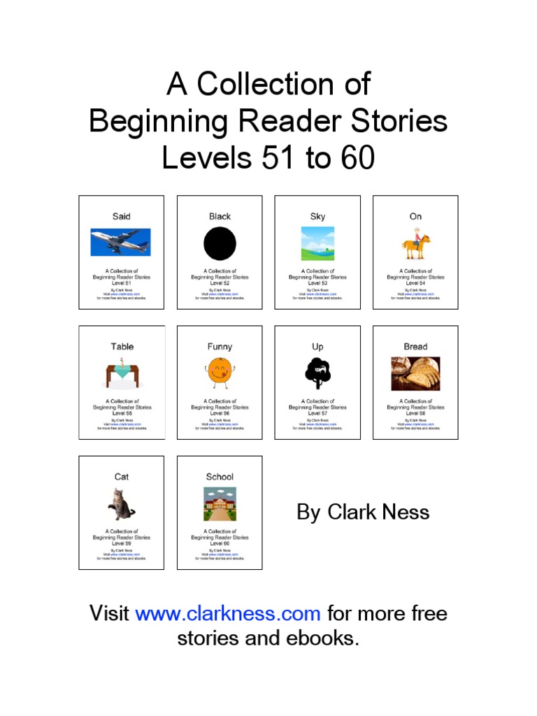 Beginning Reader Stories - Levels 51 To 60 | PDF | Photocopier | E Books