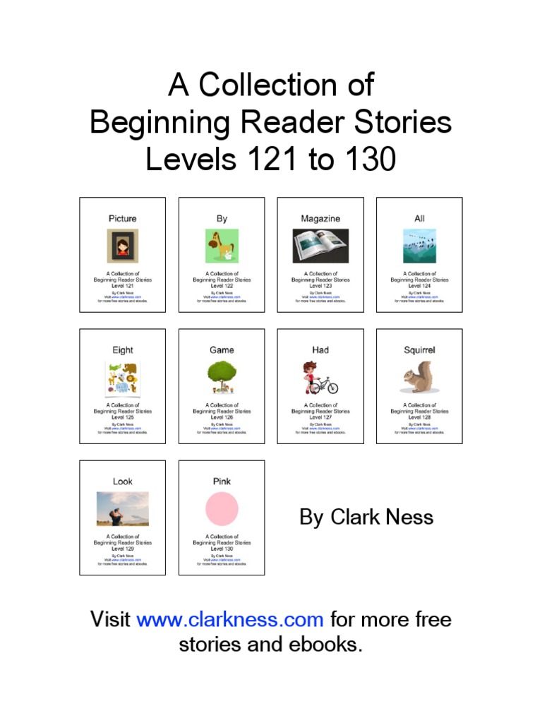 Beginning Reader Stories - Levels 121 To 130 | PDF | Photocopier | E Books