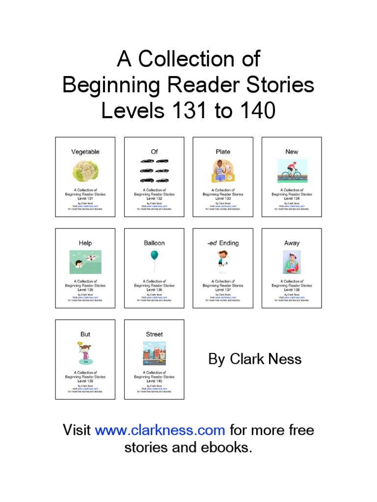 Beginning Reader Stories - Levels 131 To 140 | PDF | Photocopier | E Books