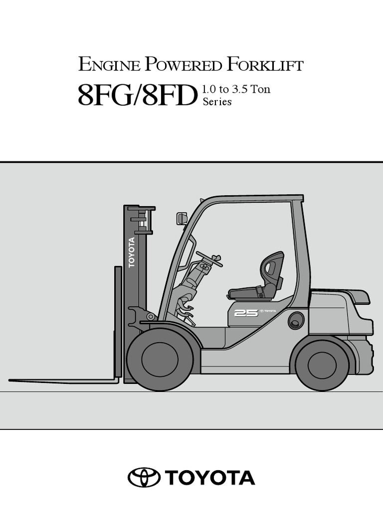 Toyota Forklift 3t | PDF | Vehicles | Vehicle Technology