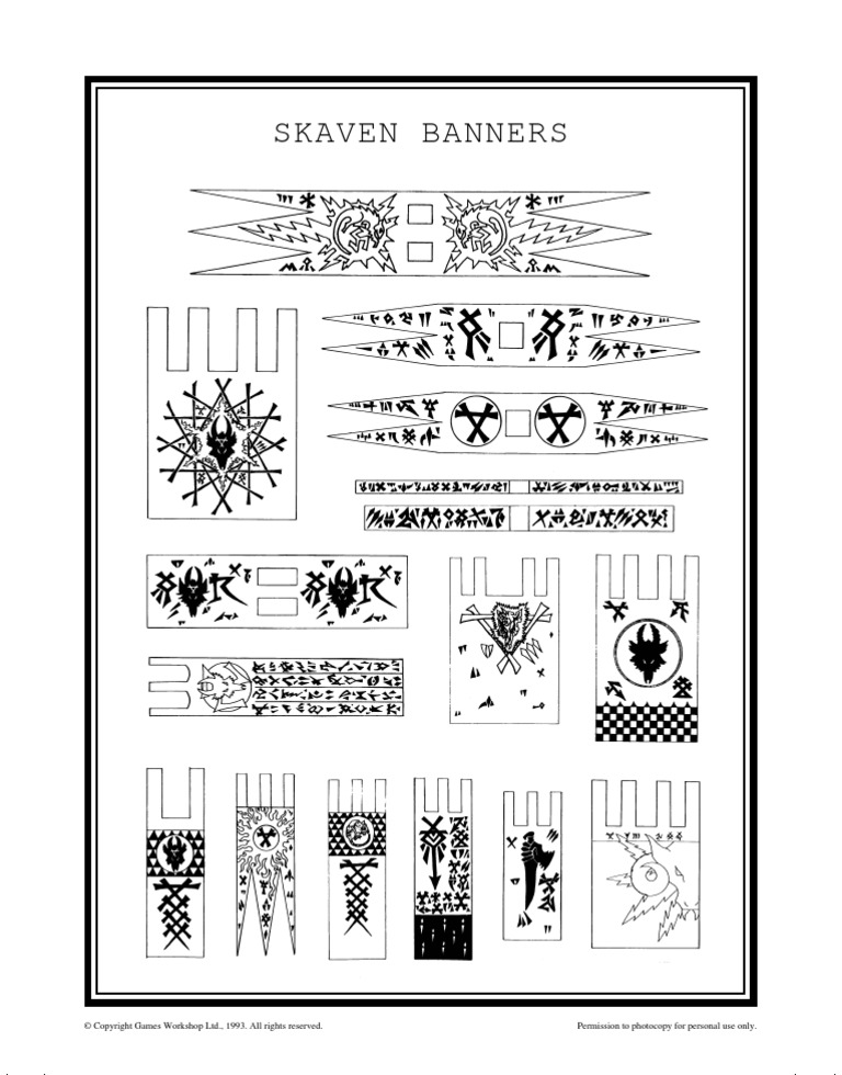 m470842 Skaven Banners | PDF