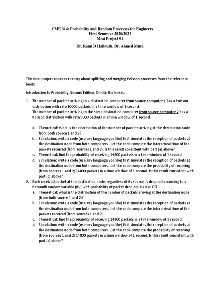 Poisson Prob Easy Method | PDF | Probability Theory | Computer Science