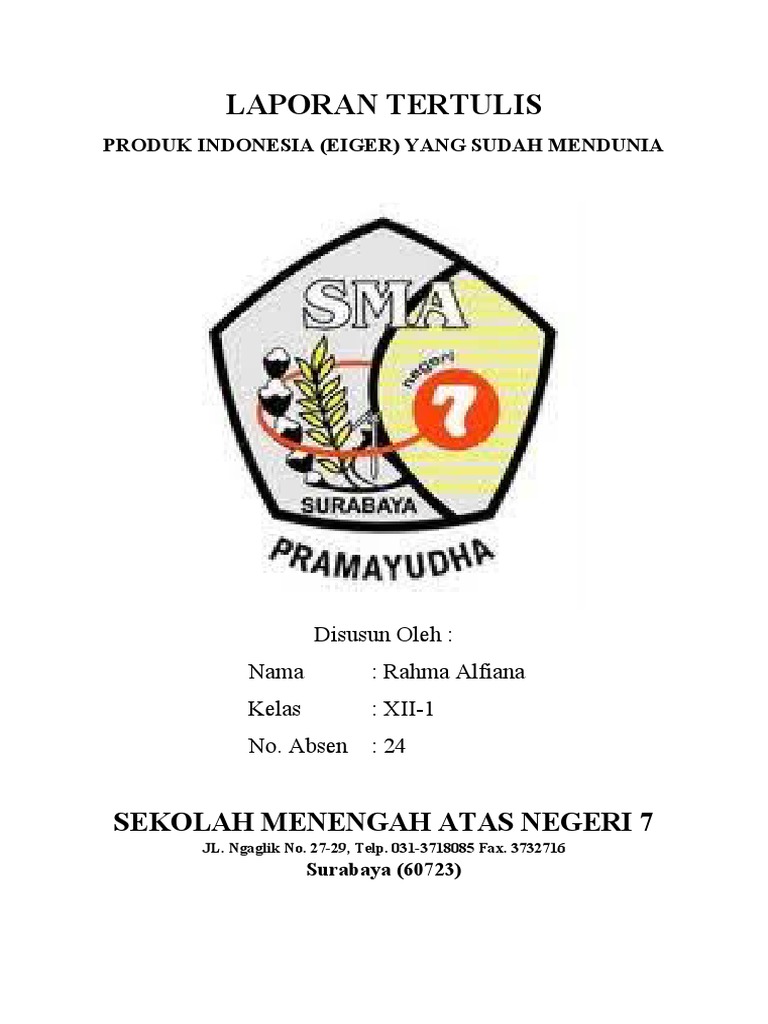 Logo Eiger: Identitas Global Produk | PDF | Karier & Perkembangan | Bisnis