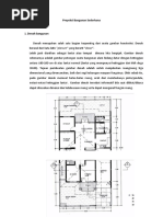 Menggambar Denah, Tampak, Potongan | PDF | Seni | Teknologi & Rekayasa