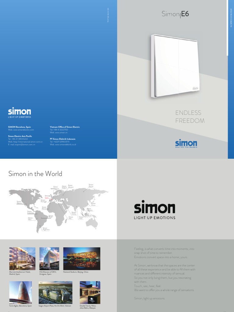 Endless Freedom: SIMON Barcelona, Spain Simon Electric Asia Pacific ...