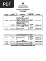 2021-2022 Grade 1-Eagle Subject Least Learned Competency Skills | PDF | Mathematics | Linguistics