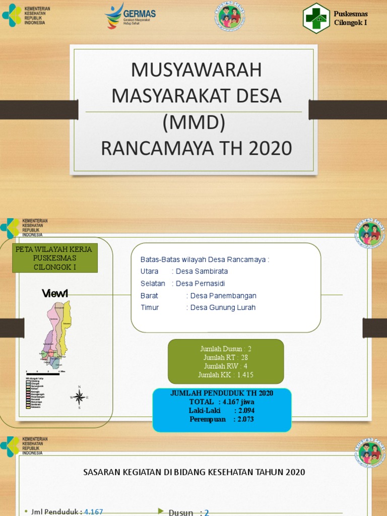 MMD Desa Rancamaya1 | PDF