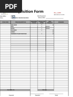 Office Stationery Request Form | PDF