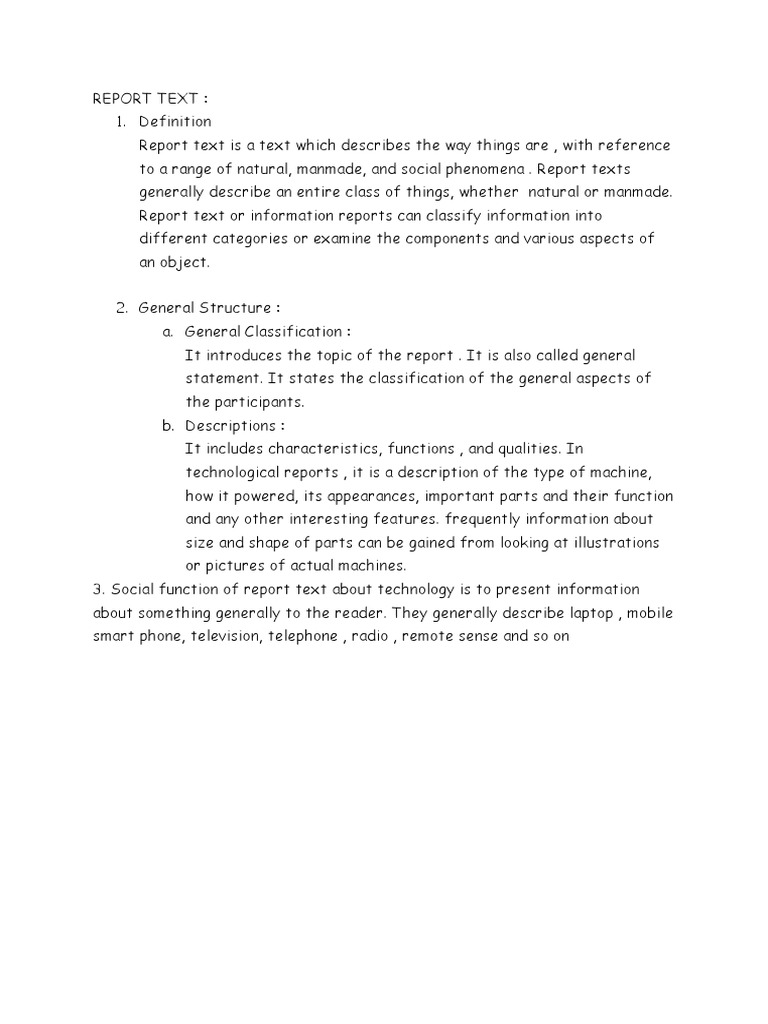 Understanding Report Text Functions | PDF