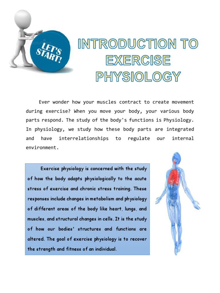 Exercise Physiology | Download Free PDF | Physical Fitness | Stress ...