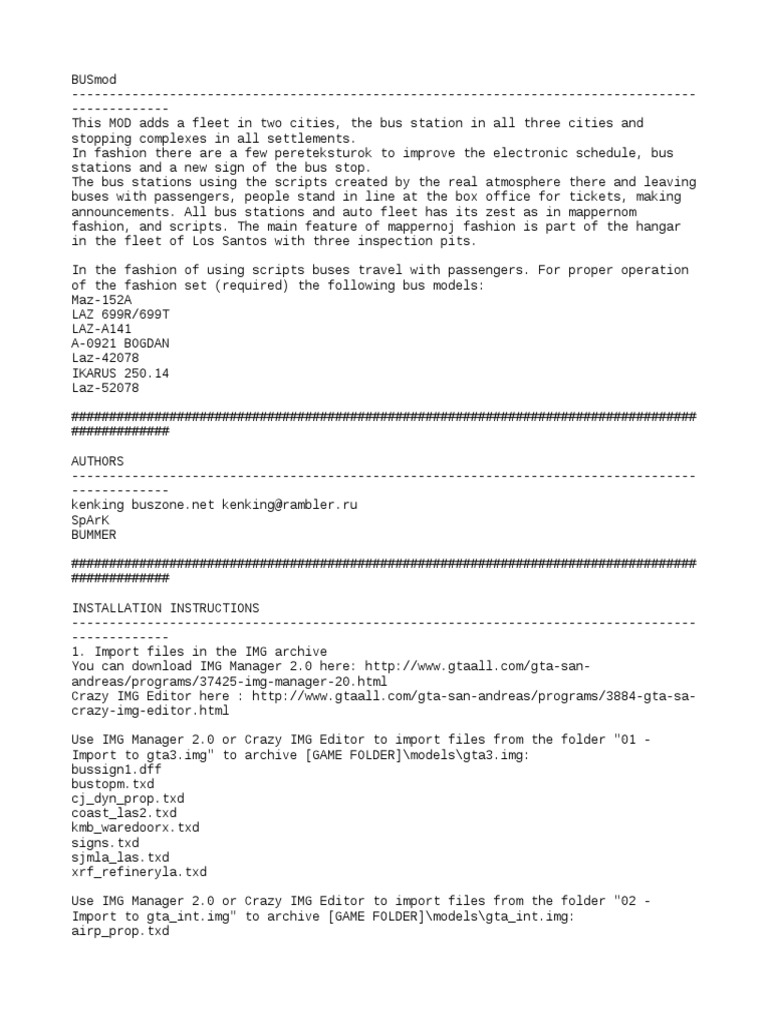 Readme - en | PDF | Bus | Computer File