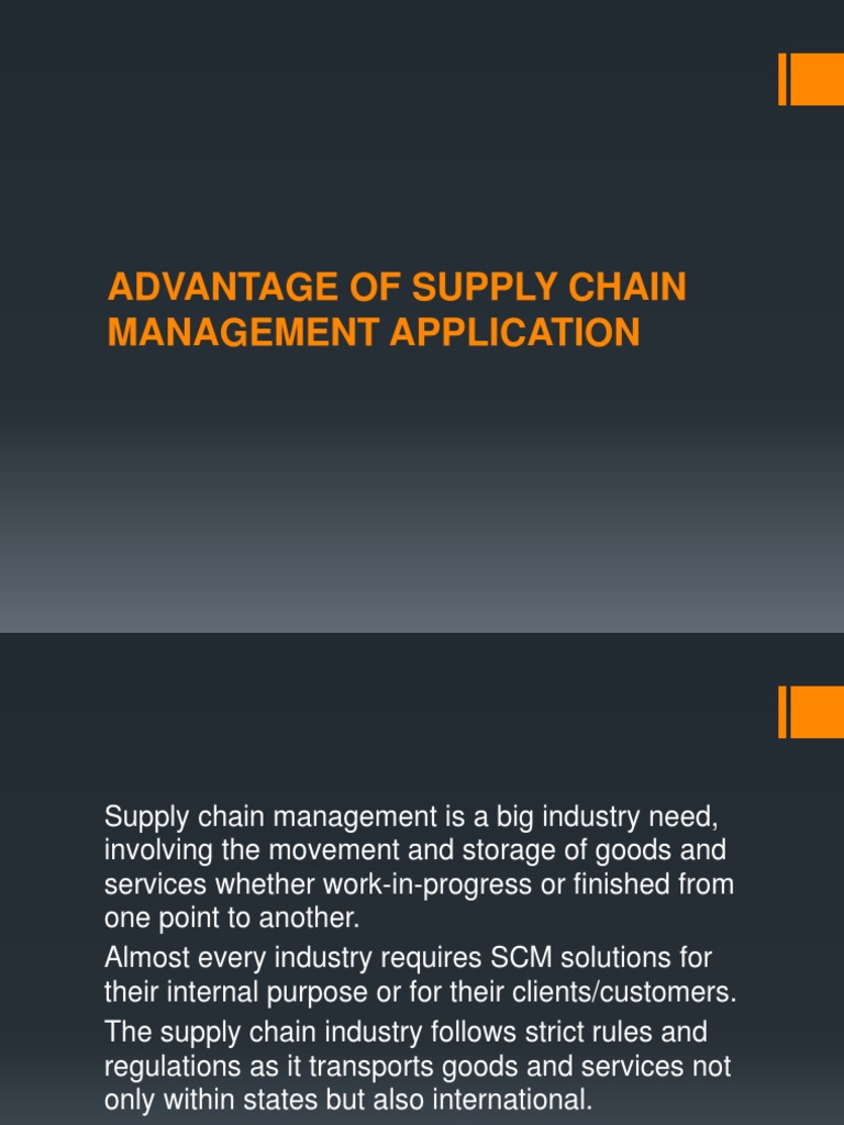 What Is The Digital Supply Chain Management System | PDF