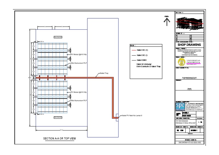 Shop Drawing: Section A-A or Top View | PDF