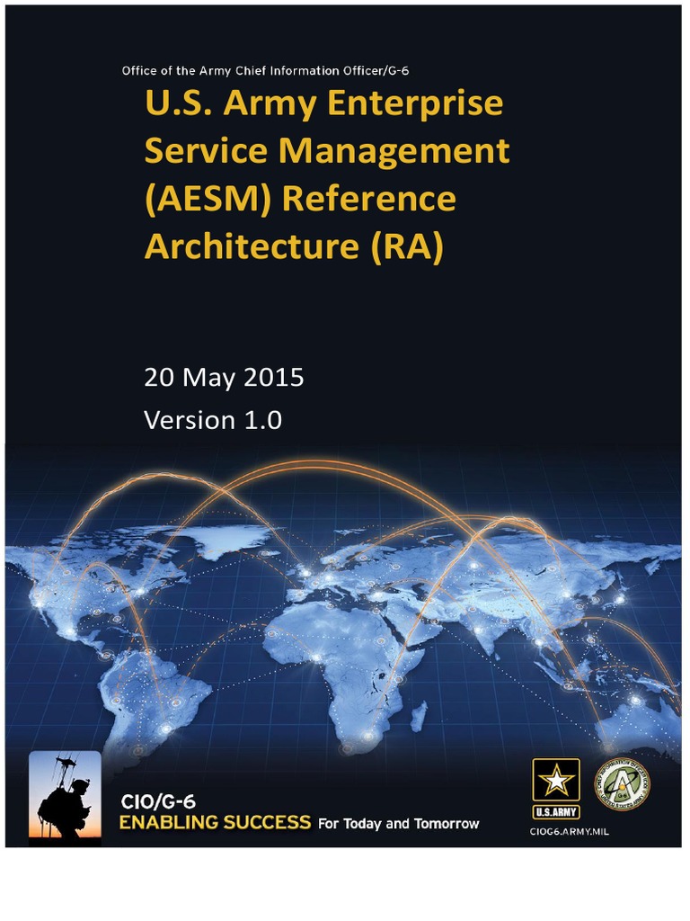 Army Enterprise Service Management RA | PDF | Product Lifecycle ...